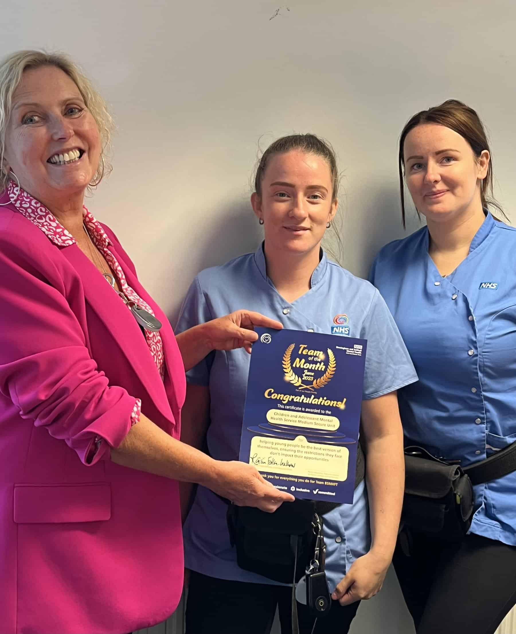 June’s Team of the Month is the Child and Adolescent Mental Health ...