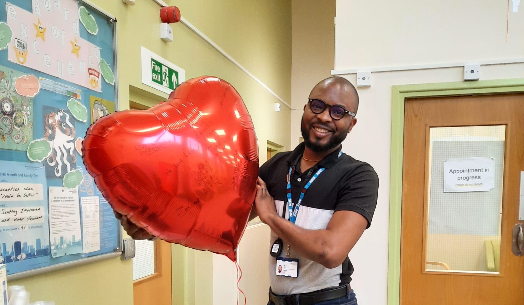 Warstock Lane Community Mental Health team share the love for Valentine ...