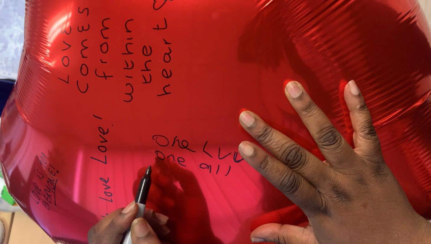 Warstock Lane Community Mental Health team share the love for Valentine ...