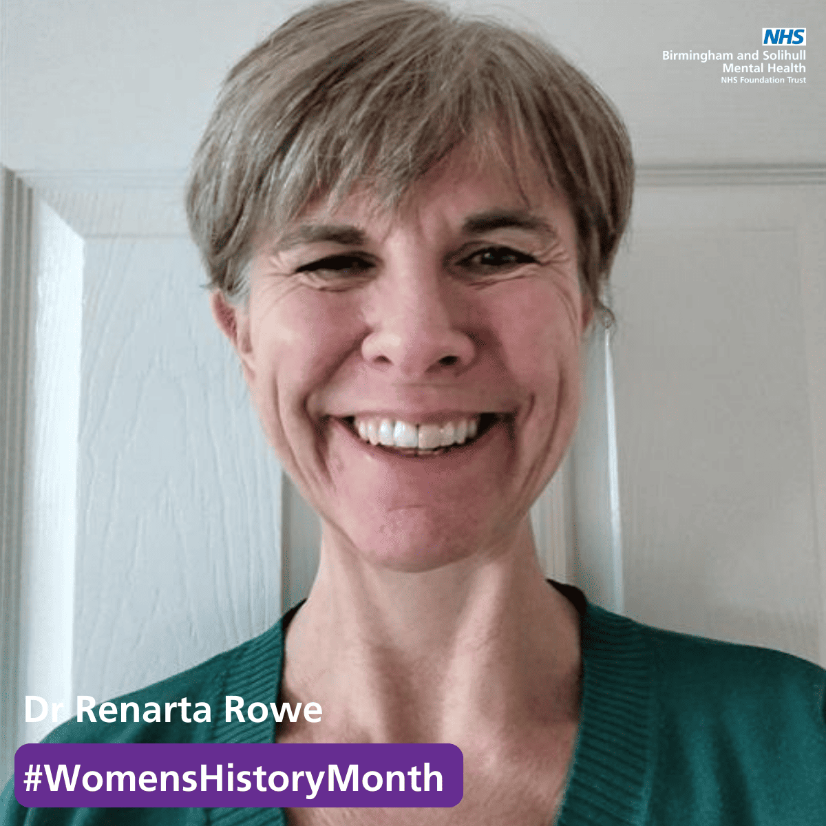 Women's History Month - Dr Renarta Rowe - Birmingham and Solihull ...
