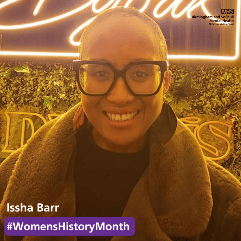 Women's History Month - Issha Barr - Birmingham and Solihull Mental ...