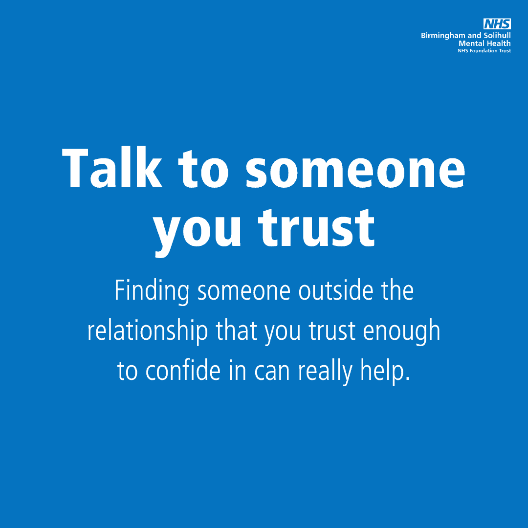 Managing stress and anxiety in relationships - Birmingham and Solihull ...