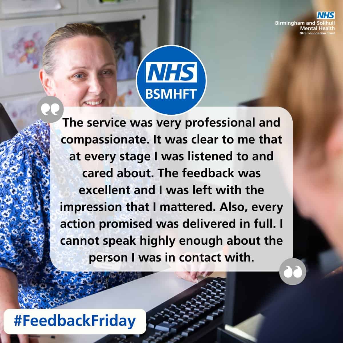 Feedback Friday - Birmingham Healthy Minds South team - Birmingham and ...