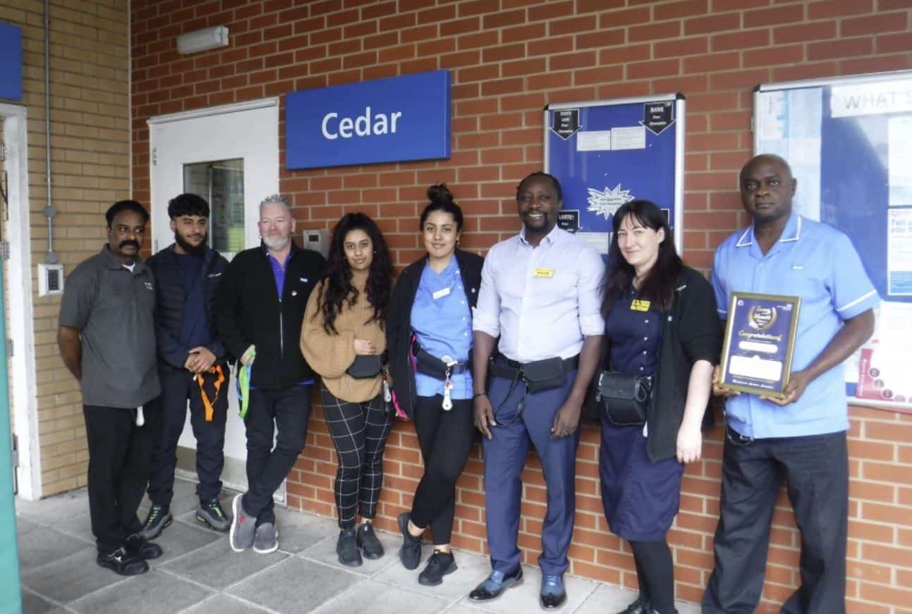 Cedar Ward at Tamarind are February's Team of the Month - Birmingham ...