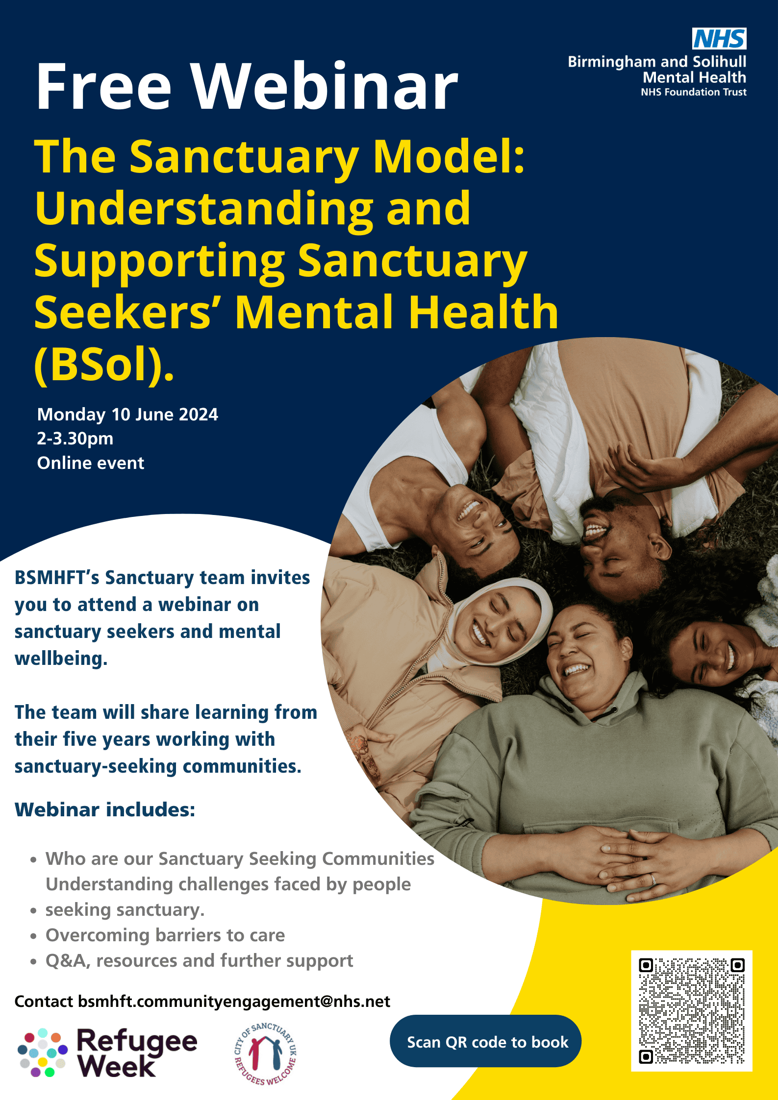 Join our free webinar - Understanding and Supporting Sanctuary Seekers ...