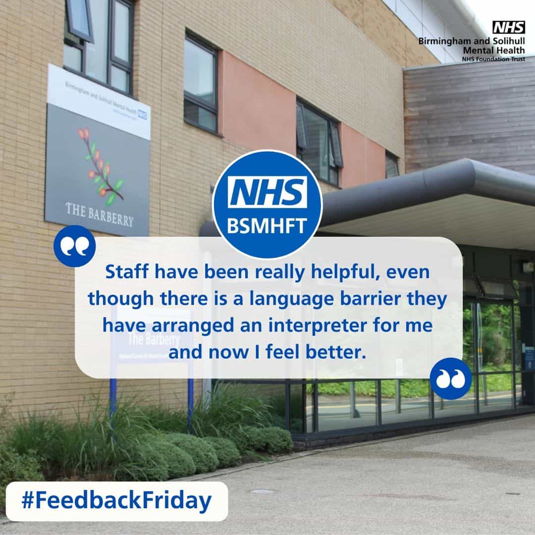Feedback Friday Perinatal Mental Health Birmingham And Solihull