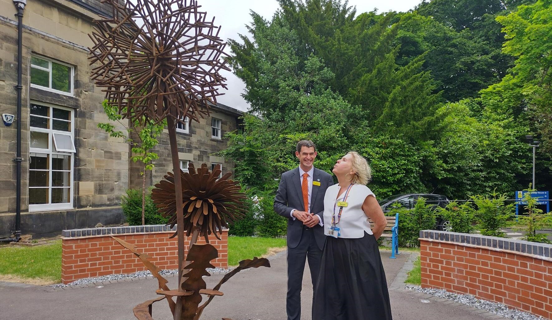 Sculpture unveiled to mark the 76th birthday of the NHS - Birmingham ...