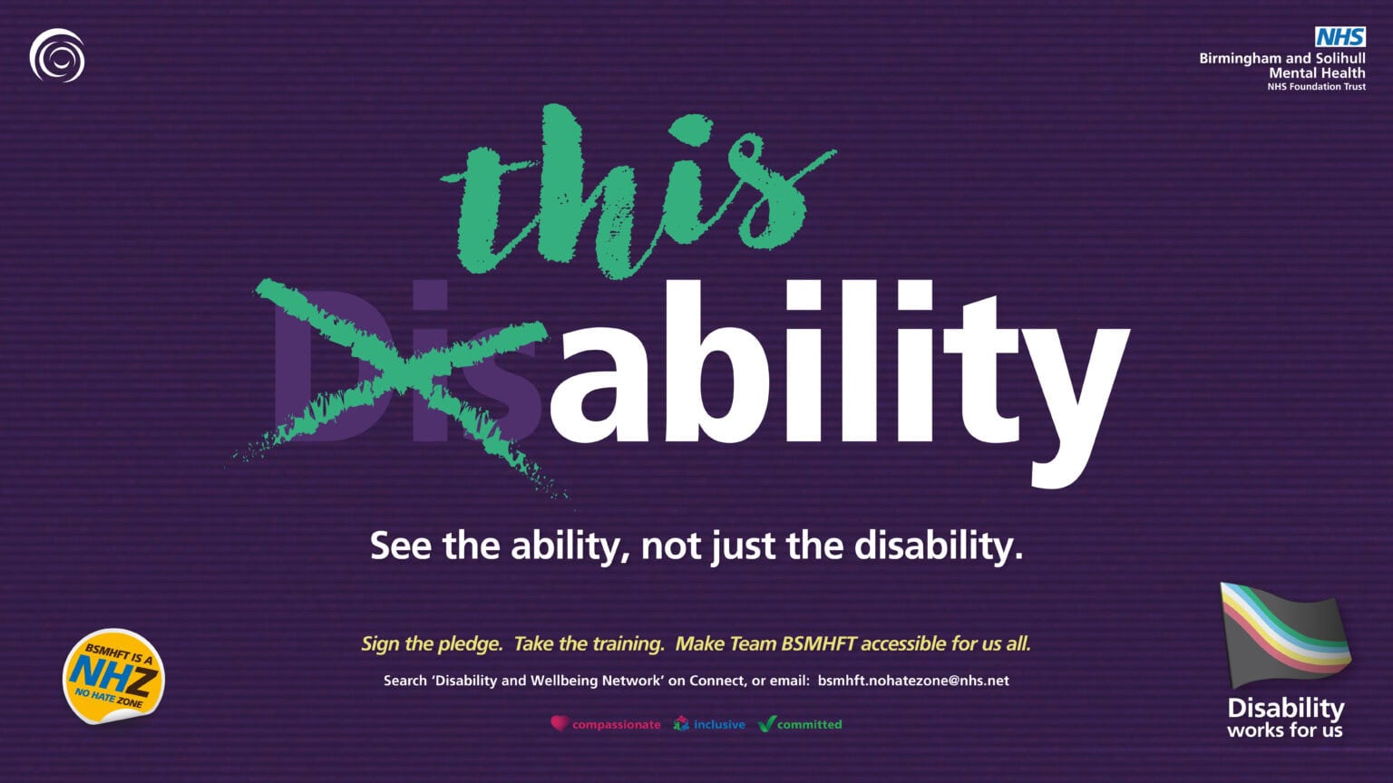 Disability works for us - Birmingham and Solihull Mental Health NHS ...