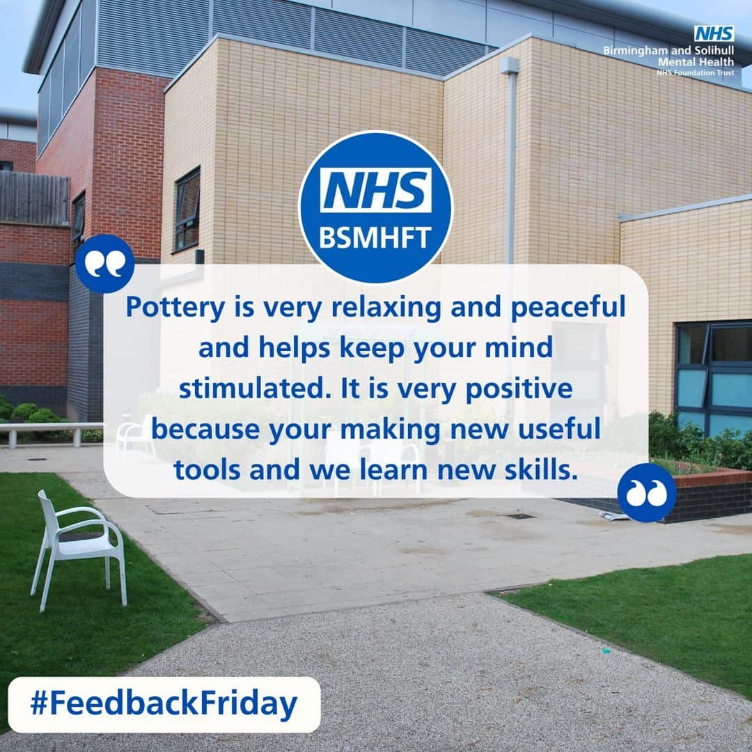 Feedback Friday - Occupational Therapy Art and Pottery team (Saffron ...