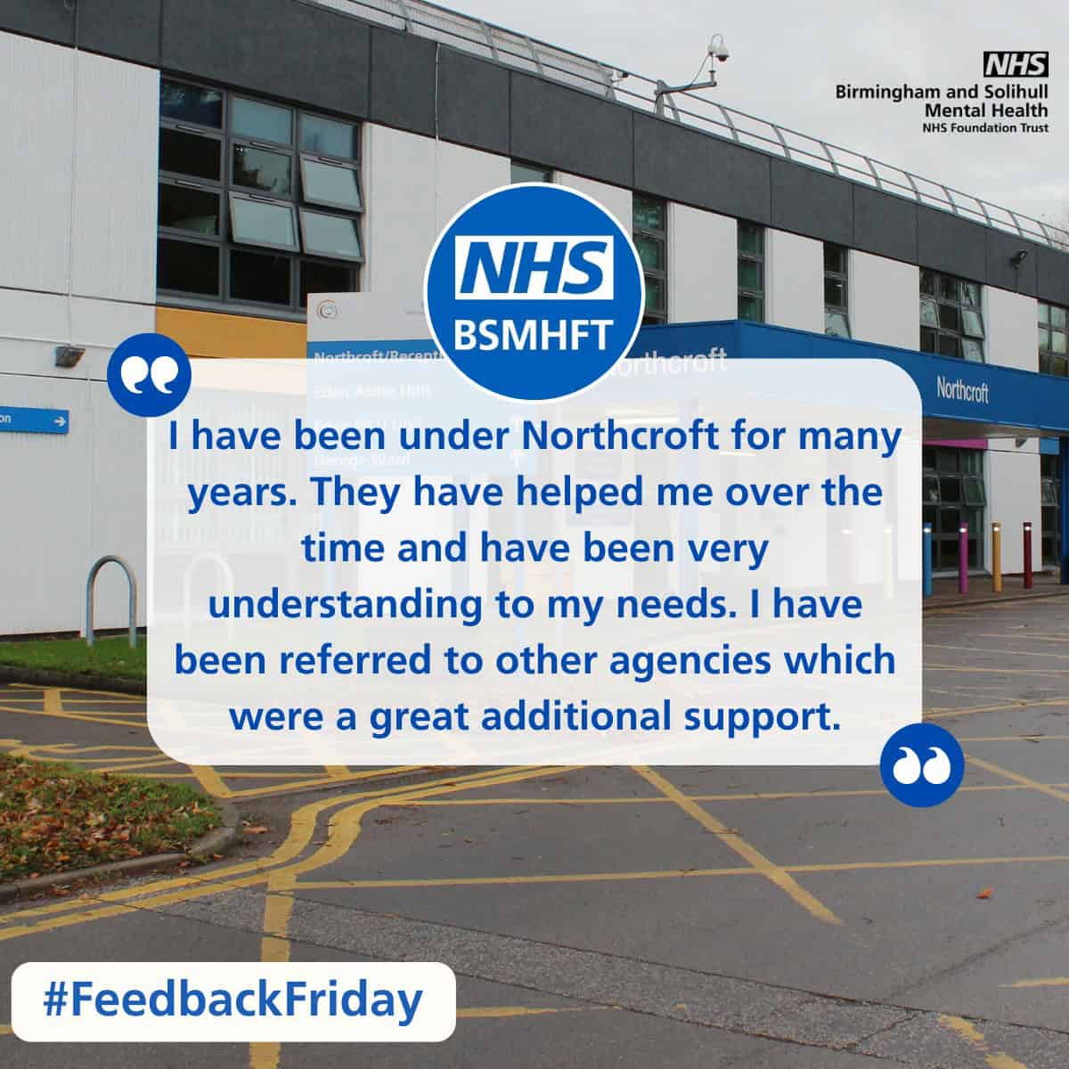 Feedback Friday - Erdington and Kinstanding Community Mental Health ...