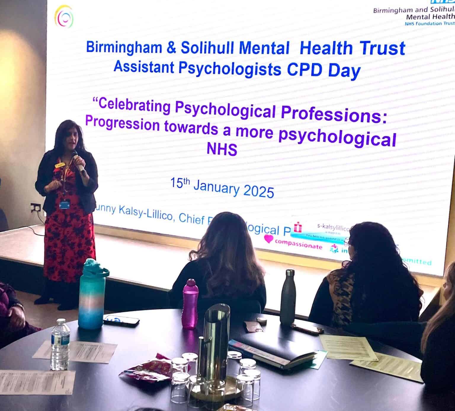 Colleagues across the patch gather at annual Assistant Psychologist ...