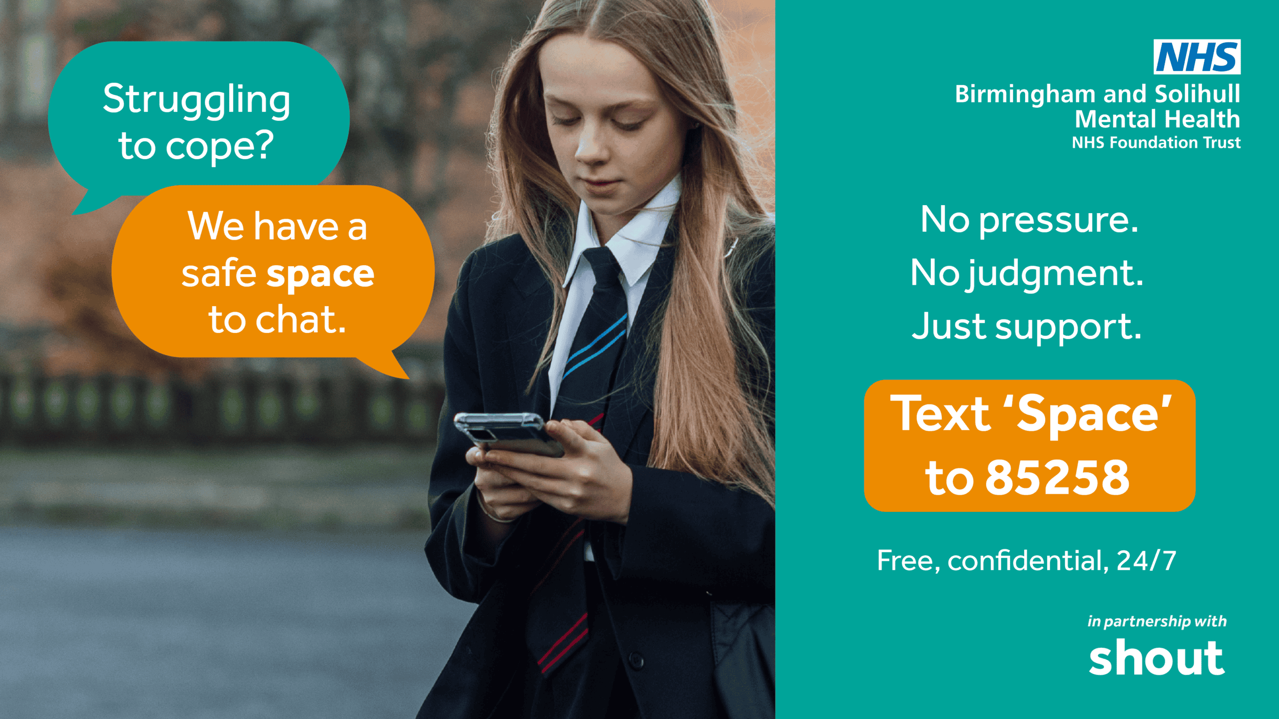 Children and young people encouraged to find Space to chat during ...